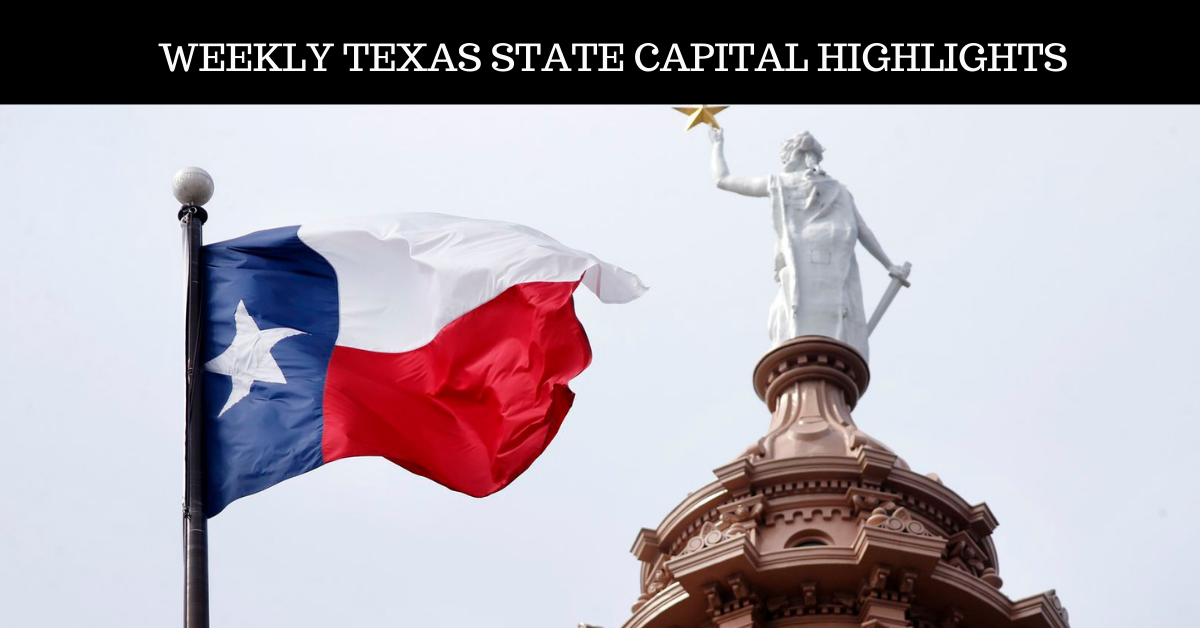 Texas State Capital Highlights: Oct. 18-22, 2021 - TownTalk Radio